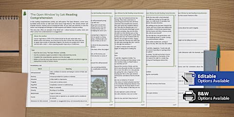 'Wuthering Heights' Comprehension Activities