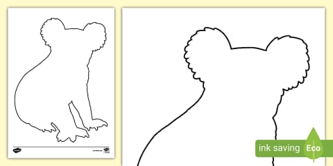 Wombat Colouring Sheet | Colouring Sheets