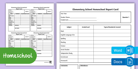 Homeschool Printable Attendance Tracker