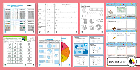 Third Grade Equivalent Fractions Anchor Chart