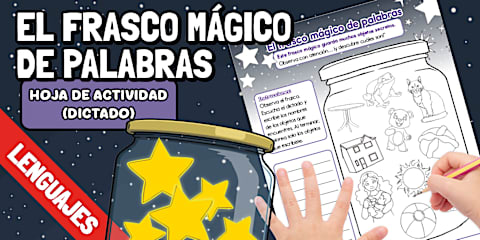 Hoja de actividad: Descubrimos palabras con imágenes