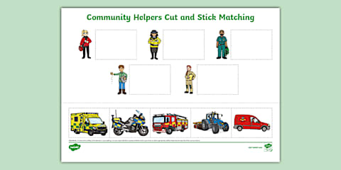 Community Helpers Printable Posters | Twinkl