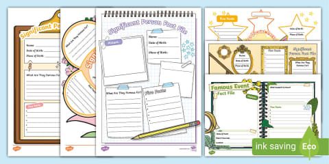 Blank Fact Sheet Template