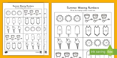 Summer Math Activities for Preschoolers | Twinkl USA