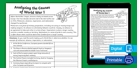 All About World War I PowerPoint & Google Slides for 3rd-5th Grade