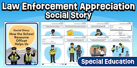 Patriotic Symbols Adapted Reader for Special Education