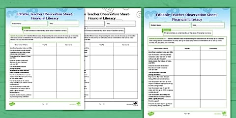 Grade 3 F1.1 Assessment Rubric