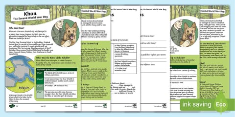 Scotland in the Second World War Evacuation Fact Files and Worksheets