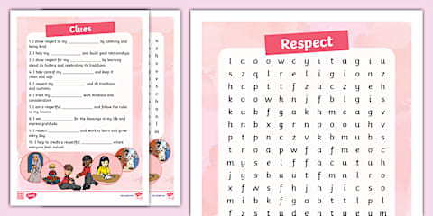 Respectful vs Disrespectful Sorting Activity