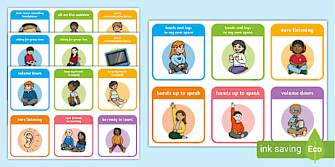 Children Lining up at School Posters - Teacher-made