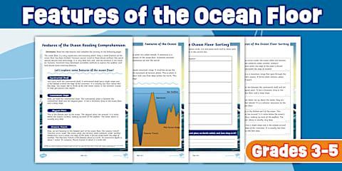 Third Grade Tectonic Plates Puzzle Activity