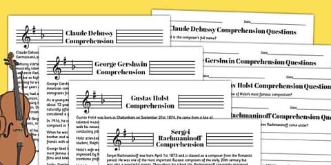 Music Theory Vocabulary Cards| Printable Music Resources