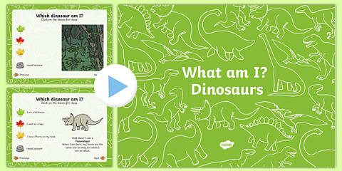 Dinosaur Timeline PowerPoint