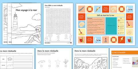 French: My Holiday Suitcase Activity Sheet