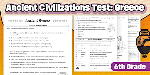 Sixth Grade Ancient Civilizations Test: Egypt