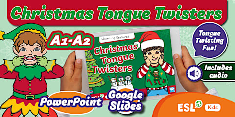 ESL Tongue Twisters [Kids, A1-A2]