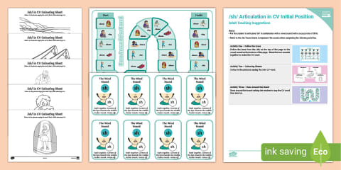 SALT /t/ Articulation in CV Initial Position Activity Pack