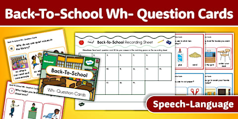 Big or Small Qualitative Concepts Worksheets for SLP