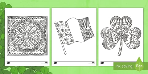 St. Patrick's Day Mosaic Activity | Arts & Crafts