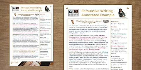 Identifying Persuasive Techniques Activity Sheet