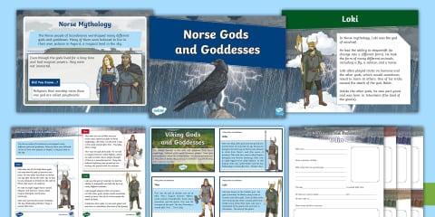 Viking Runes Decoding Activity | God and Goddess | Twinkl