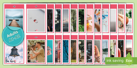 ESL Food and Drink Matching Cards [Adults, A1]
