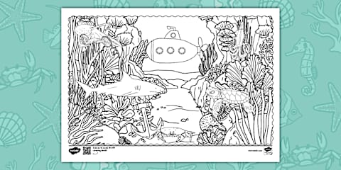 Twinkl and Tonies: Under the Sea Colouring Pages - Twinkl Originals ...