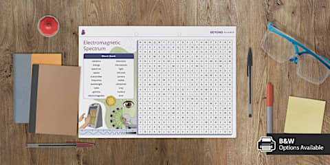 Electromagnetic Spectrum: Match and Draw
