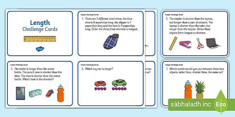 Measuring with Informal Units Differentiated Task Cards