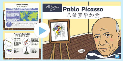 Art for Wellbeing: Picasso PowerPoint