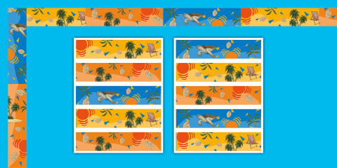 Caribbean American Heritage Month Bulletin Board Borders