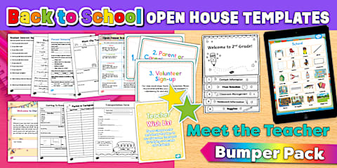 Open House Pack for Back to School
