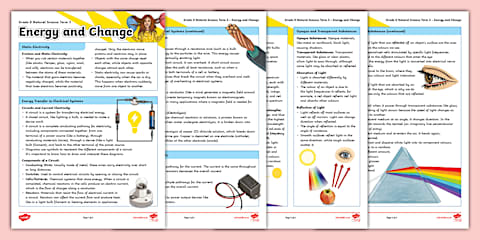 Grade 7 NS - Term 3 - Energy and Change - Study Notes (CAPS Aligned)