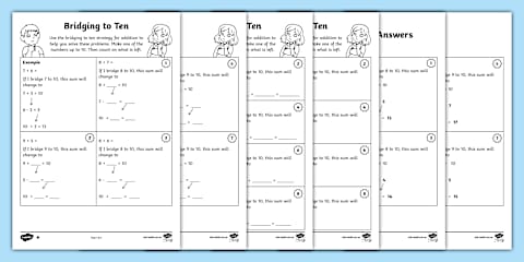 Compensation Strategy Addition Questions Worksheet