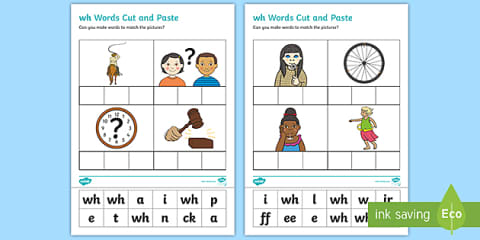 Phase 5 'wh' Read and Reveal Activity