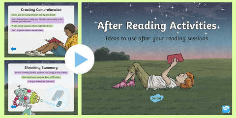 Before Reading Activities PowerPoint