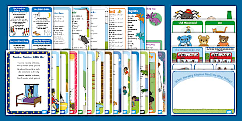 EYFS Nursery Rhyme Planning Ideas