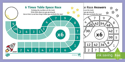 6 Times Table Bingo