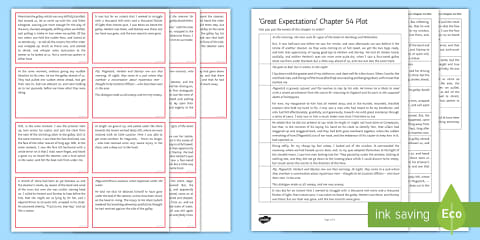 Great Expectations - Character Revision Lesson Pack