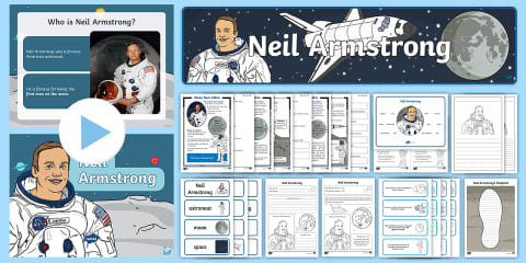 Neil Armstrong Differentiated Reading Comprehension Activity
