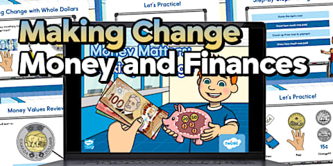 Estimate and Calculate Change from Purchases Activity