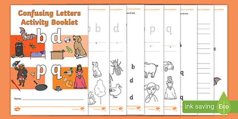 Confusing Letters b and p Worksheet