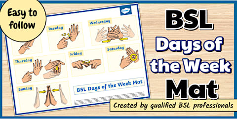 BSL Months of the Year Key Signs PowerPoint
