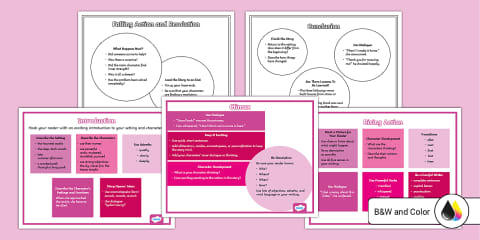 Elementary Writing Mats Pack for K-5th Grade