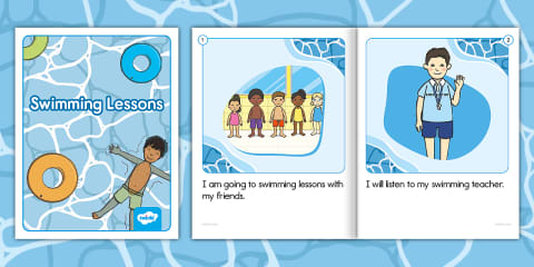 Social Story Swimming Lessons Booklet