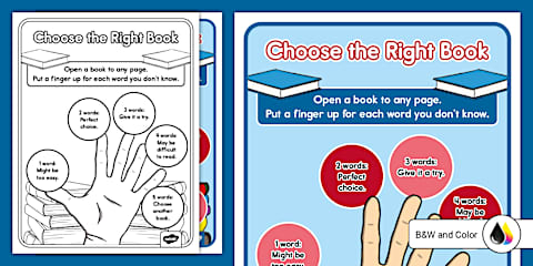 I PICK Good Fit Books Display Poster