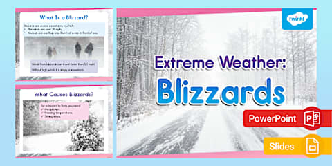 Describe the Blizzard Worksheet