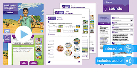 French Phonics: Sound and Spelling Teaching Pack 'l' sounds
