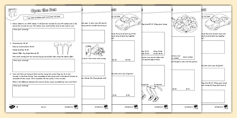 Addition and Subtraction Word Problems Year 6 | Twinkl