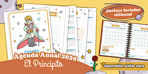 Calendario Mensual El Principito 2025 - Incluye Efemérides y Feriados ...
